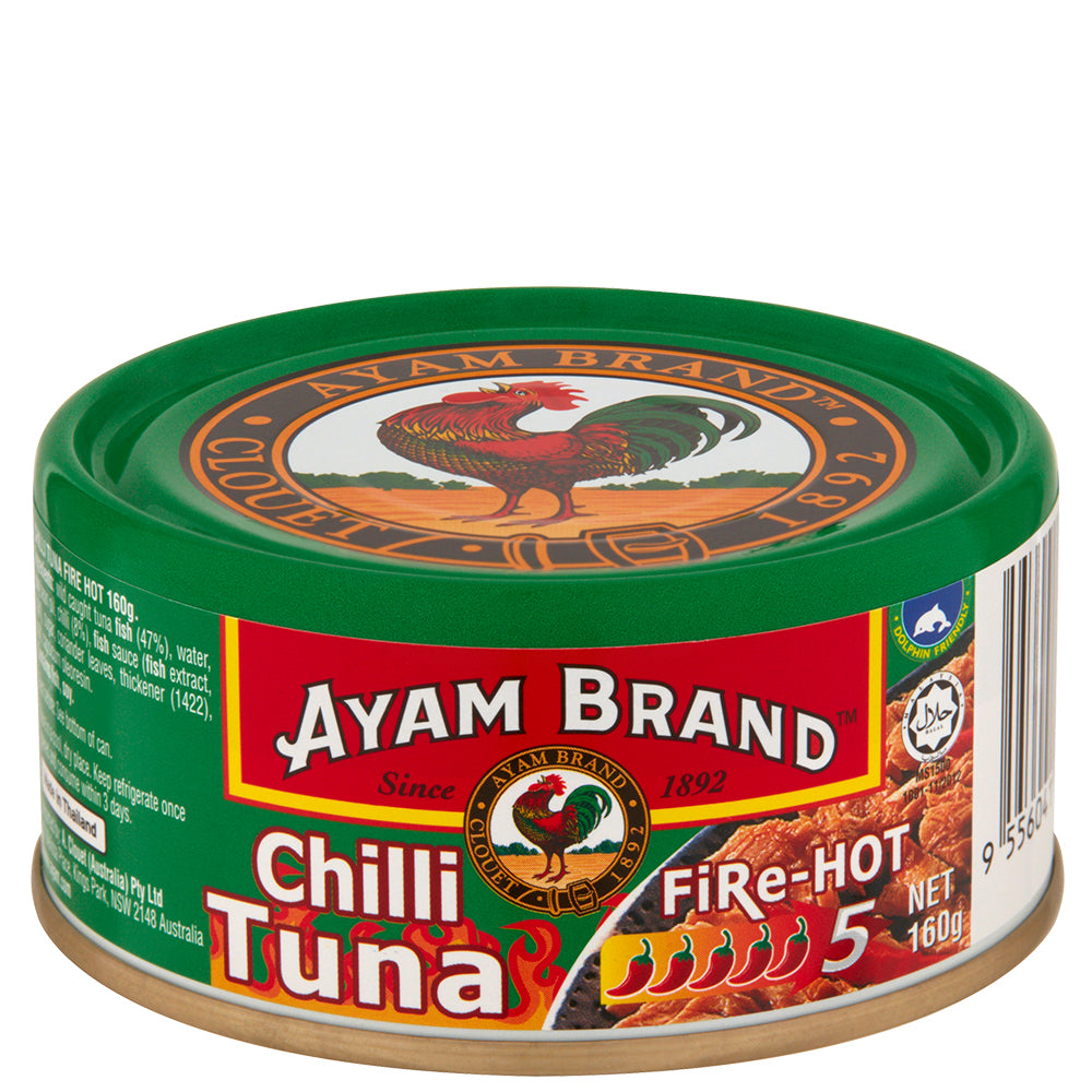 AYAM CHILLI TUNA FIRE HOT 160 G — Premium Co Groceries
