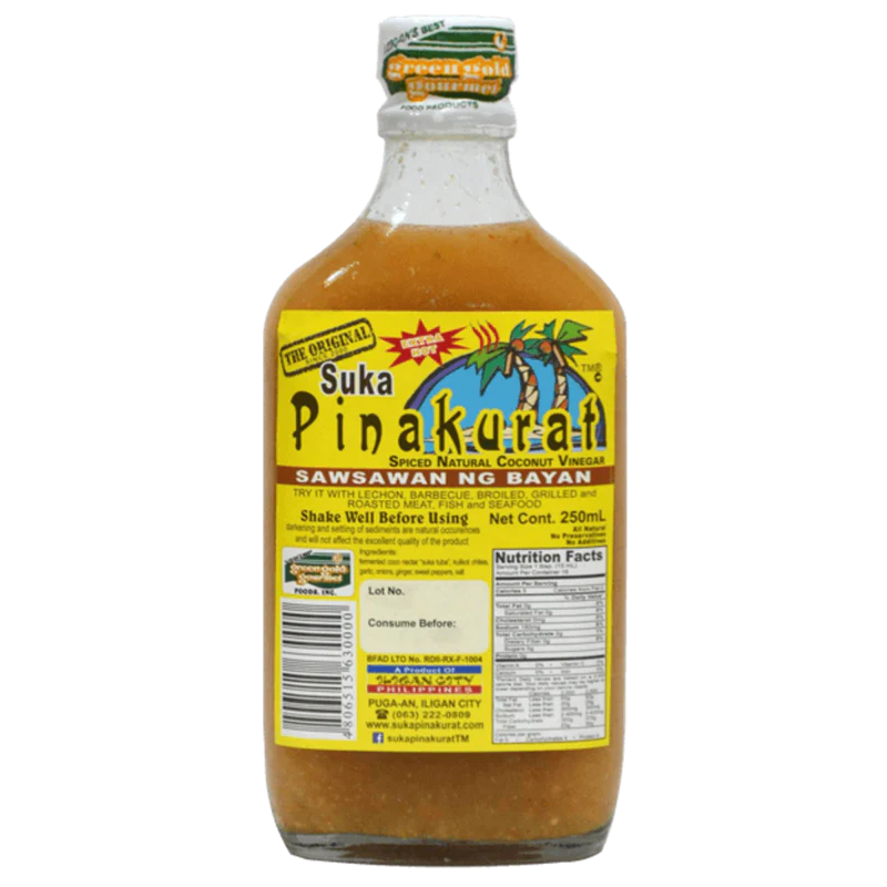 SUKA PINAKURAT SPICED NATURAL COCONUT VINEGAR 250 ML — Premium Co Groceries