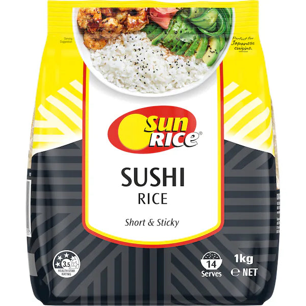 SUNRICE SUSHI RICE 1 KG — Premium Co Groceries