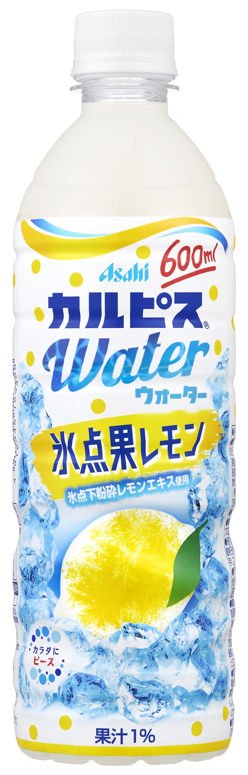 ASAHI CALPIS WATER LEMON FLAVOUR 600 ML — Premium Co Groceries