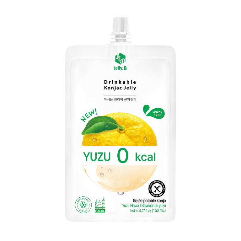 JELLY. B DRINKABLE KONJAC JELLY YUZU FLAVOR 150 ML — Premium Co Groceries