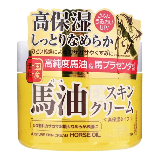 COSMETEX ROLAND LOSHI MOIST AID HORSE OIL EX SKIN CREAM 100 G — Premium ...