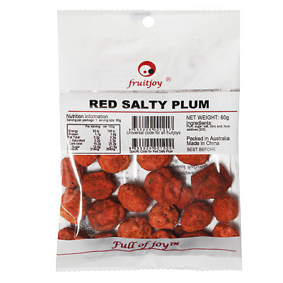 FRUITJOY RED SALTY PLUM — Premium Co Groceries