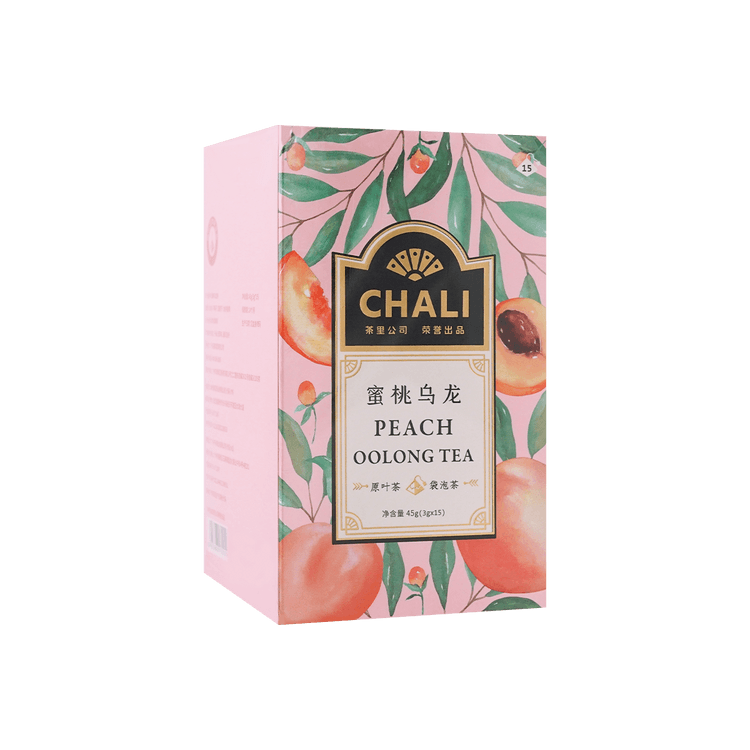 CHALI PEACH OOLONG TEA 15 BAGS — Premium Co Groceries