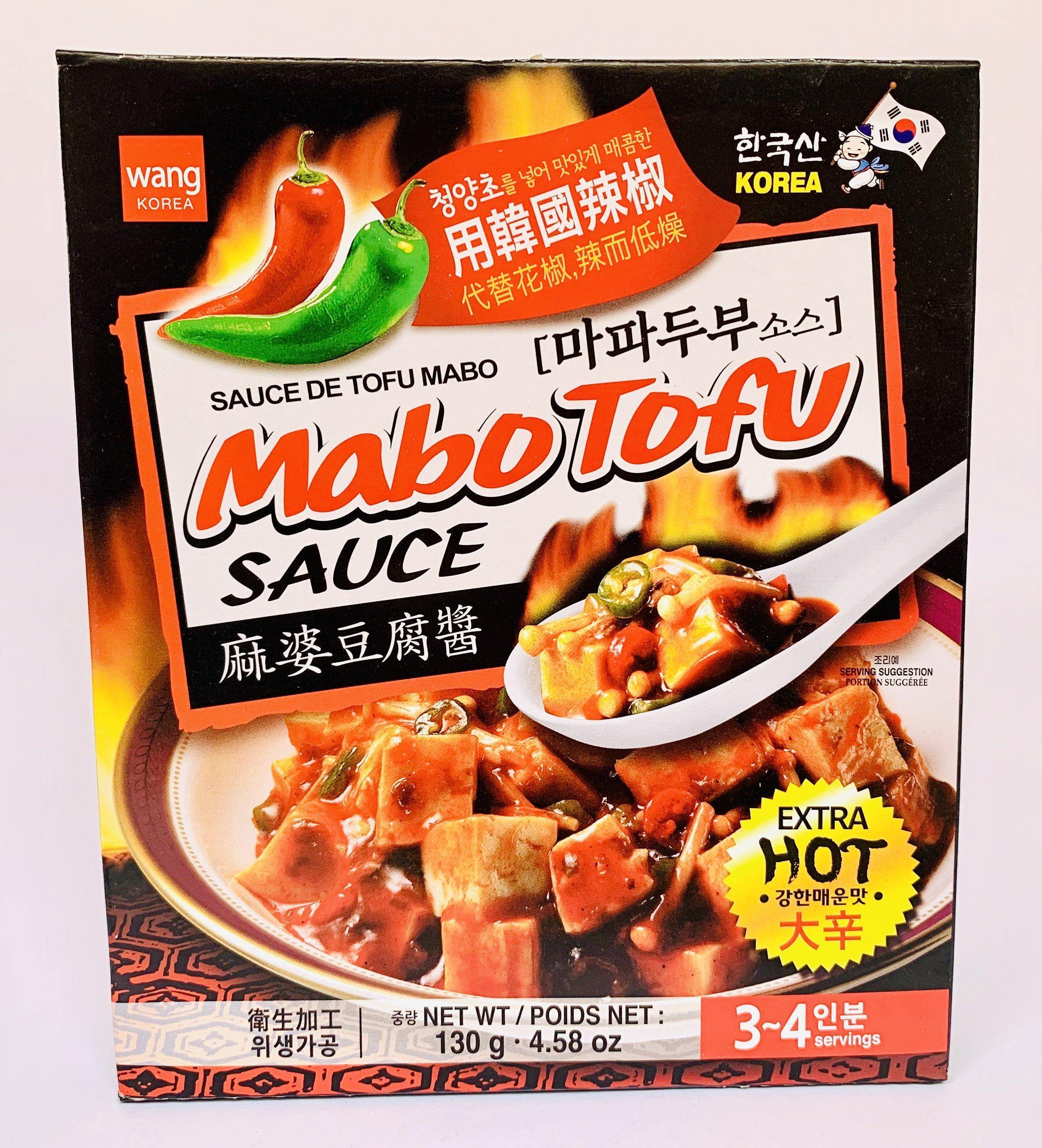 WANG KOREAN MABO TOFU SAUCE- EXTRA HOT 130 G — Premium Co Groceries
