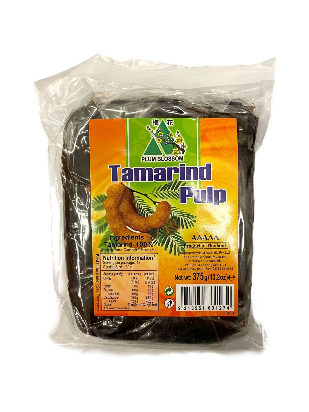 PLUM BLOSSOM TAMARIND PULP 375 G — Premium Co Groceries