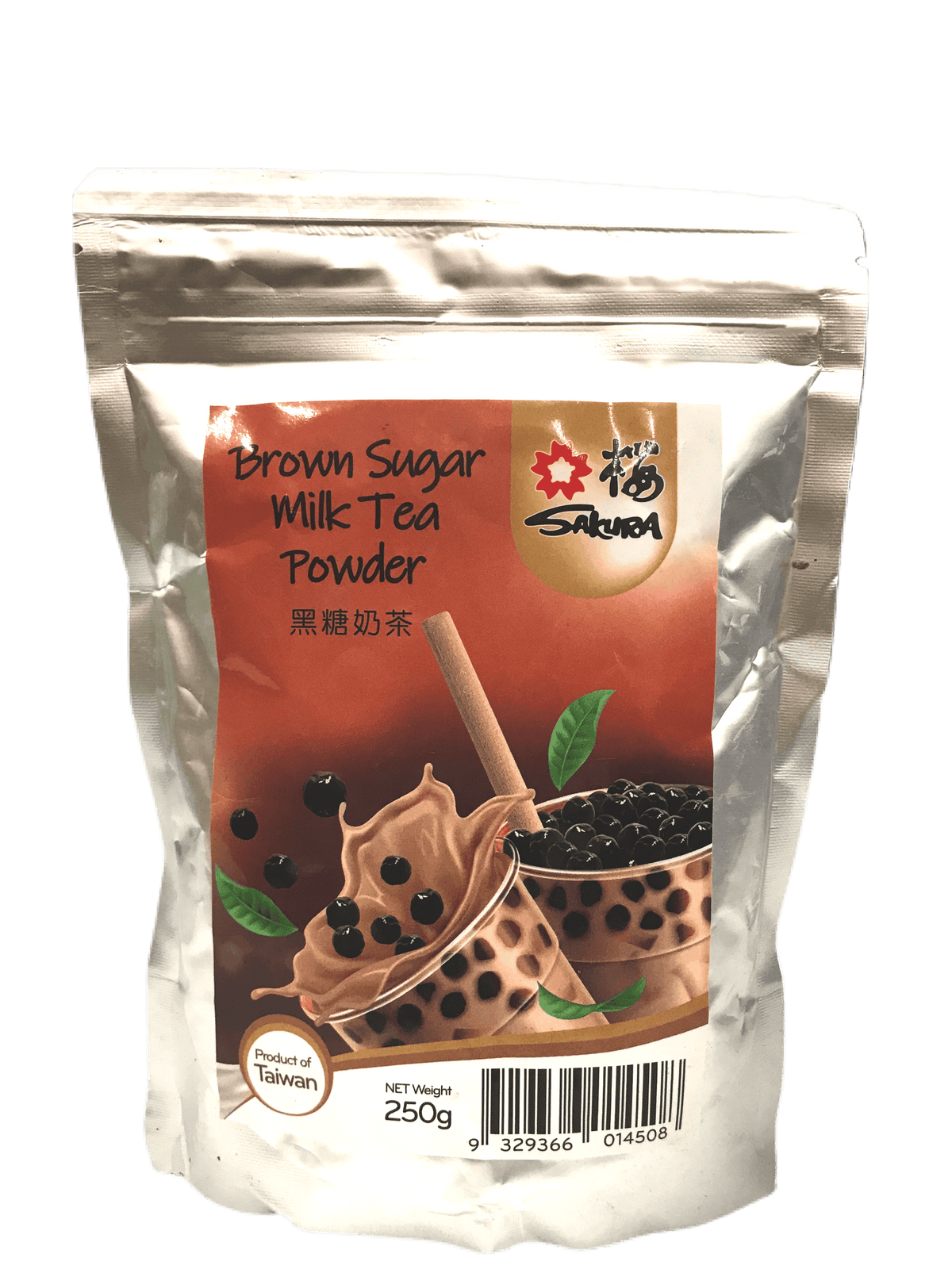 SAKURA BRAND BROWN SUGAR MILK TEA POWDER 250 G — Premium Co Groceries